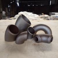 China XS Carbon Steel Elbow Pipe Fittings For Threaded Socket Weld Connections Galvanized Finish for sale