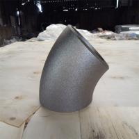 China DN15 - DN600 Carbon Steel Pipe Fittings 45 Degree Lr Sch 40 Ansi for sale