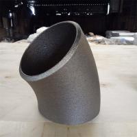 China DN15 - DN600 Carbon Steel Pipe Fittings 45 Degree Lr Sch 40 Ansi for sale