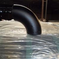 China 90 Degree Carbon Steel Pipe Fittings Elbow Seamless A234 WPB for sale