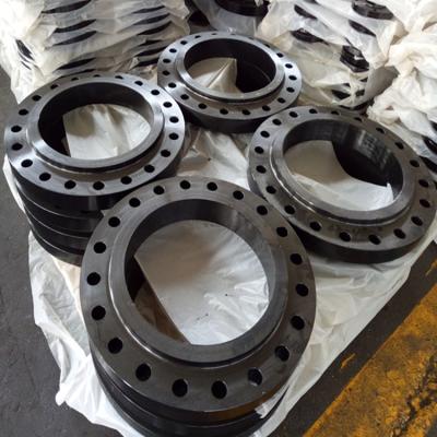 China Carbon Steel Flanges Various Pressure Ratings Normalized / Coated For Extended Durability ISO Certified for sale