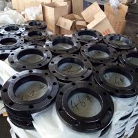 China A105 Carbon Steel Plate Flanges ANSI B16 5 Class 300 LB Black for sale