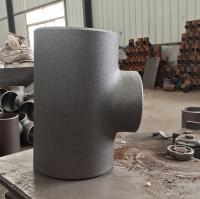 China ASME B16.9 Sch10 Butt Welded Pipe Fittings A234 WPB Tee 4
