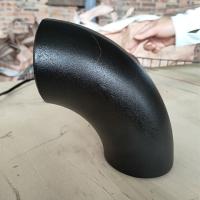 China LR SR St37.0 Seamless Buttweld Fittings Carbon Steel ASTM Sch40 90 Degree Pipe Elbow for sale