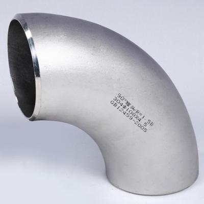 China Degree 90 Stainless Steel 304 Buttweld Fittings ASTM Sch40 for sale