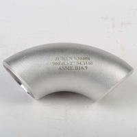 China Degree 90 Stainless Steel 304 Buttweld Fittings ASTM Sch40 for sale