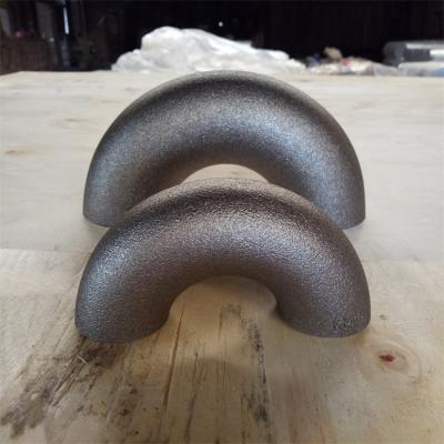 China LR Butt Weld 180 Degree Pipe Fittings Sch 80 Elbow Seamless A234 WPB ASTM Sch80 for sale