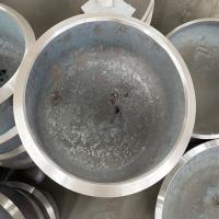 China Butt Welded Carbon Steel Cap ASTM Seamless A234 WPB Cap Black for sale
