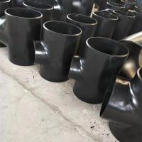 China ASME B16.5 Carbon Steel Pipe Tee / Butt Weld Reducing Tee A234 WPB Seamless for sale
