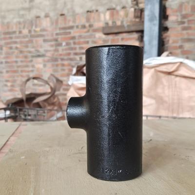 China Reducing Tee Butt Welding Pipe Fittings ASME Sch 40 WPB Equal for sale