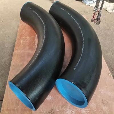 China LR ASTM Carbon Steel 90 Degree Elbow A234 WPB Sch40 Black A234 for sale