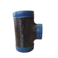 China SCH 40 Butt Weld Alloy Steel Tee WPL6 Unequal Tee Pipe Fitting 4