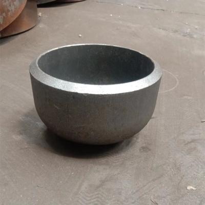 China Sch40 WPB Carbon Steel Cap A234 Butt Weld Pipe Cap Seamless 6