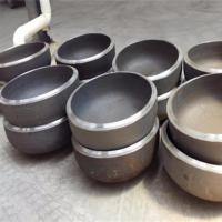 China Customized Thickness Carbon Steel Buttweld Caps 1 Inch for sale