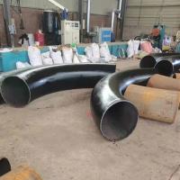 China API 5L Carbon Steel Bend , WPB Sch40 CS Pipe Elbow Butt Welded for sale