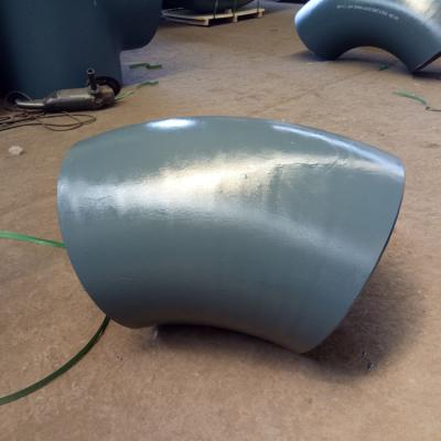 China ANSI B16.9 JIS Carbon Steel Pipe Fittings 45 Degree A234 Sch40 Seamless Pipe Elbow for sale