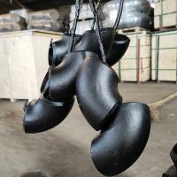 China 4 Inch API Butt Weld Elbows Carbon Steel Sch80 90 Degree Black Pipe Tee Fittings for sale