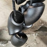 China 45 Degree Seamless  Butt Welding Fittings Sch30 Black Pipe Fittings A234 for sale