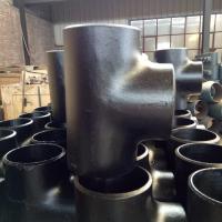 China ANSI A105 Butt Welding Fittings ASTM Seamless Schedule 40 Tee for sale