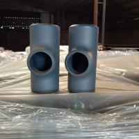 China ANSI  Carbon Steel Tees Sch40 Seamless Pipe Tee Butt Welding for sale