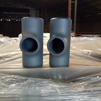 China Asme B16.9 Carbon Steel Equal Tee Butt Weld Sch 20 Sch 40 Std for sale