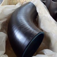 China Customized Technique Forged Carbon Steel Elbow Finished in Black for sale