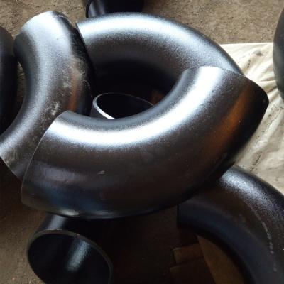 China Customized Technique Forged Carbon Steel Elbow Finished in Black for sale