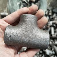 China Asme Sch40 Carbon Steel Tees 45 Degree Lateral Ansl Hot Pushing for sale