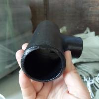 China DN50 ASME B16.9 Steel Tee Fitting SCH40 Butt Weld Reducing Tee for sale