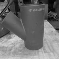China Hot Pushing Butt Weld Tee Carbon Steel Astm Standard B16.9 for sale