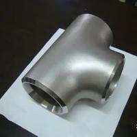 China ASME B16.9 Stainless Steel Pipe Fittings Sch40 Butt Weld Tee Seamless for sale