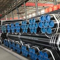 China ERW Welded Seamless Steel Pipe 12M ASTM A106 Sch 40 Black for sale