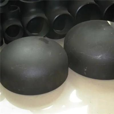 China Pipeline 1 Inch Carbon Steel Cap Galvanized Surface Treatment for sale
