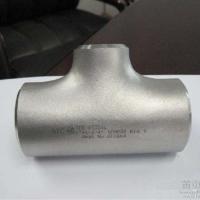 China Sch20 Sch80 Stainless Steel Pipe Fittings / ASTM Seamless Stainless Steel Tee for sale