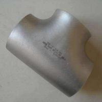 China Sch20 Sch80 Stainless Steel Pipe Fittings / ASTM Seamless Stainless Steel Tee for sale