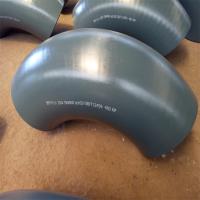 China API5l Carbon Steel 45 And 90 Degree Butt Weld Elbow Black for sale