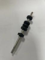 China 6*148 Diebold ESC RL Chest Transport Rubber Wheel Shaft ATM Machine Parts for sale