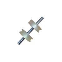 China 1000 pcs/month Ability Glory GFB800 PU Wheel Assy for ATM Spare Parts Used in Glory for sale