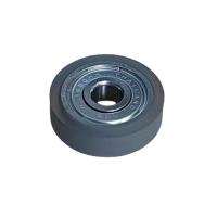 China ATM Replacement Parts GFB800 Rubber Wheel Plastic And Metal Material for sale
