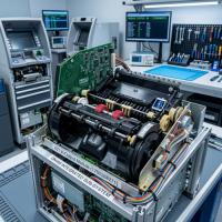 China 01750288271 Wincor Diebold Nixdorf (DN) IOT In-Output Module Customer Tray ATM Machines Parts Models bridges the gap between the internal note processing mechanics and the customer DN200/250/400/450 for sale