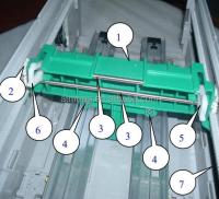 China A004393/A004394 ATM Glory/De La Rue/Talaris NMD NC301 Left/Right Push Plate Lever Assembly PT-K30*8 (No.5/No.6) A004393/A004394 for sale