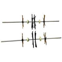 China 7310000709-38 Hyosung CDU10 Note Stacking Paddle Wheel Shaft Assy For HCDU MX5600 MX7600 MX7800 MX8300 ATM Machine Parts for sale