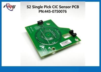 China 4450750076 S2 Single Pick CIC Sensor PCB PN:445-0750076 ATM Machine Cassette Identification Circuit Board for sale