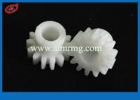 China atm spare parts Diebold 368 dispenser U2UR white 14T Gear with pin hole for sale
