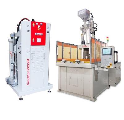 China Liquid Silicone Rubber LSR Silicone Injection Molding Machine for baby pacifier for sale