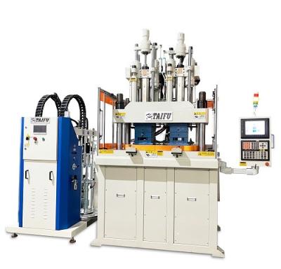 China 120 Ton Two-Color LSR Silicone Injection Molding Machine With Rotary Table for sale