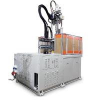China 120 Ton Vertical Rotary Table Injection Molding Machine For Cable Plugs for sale