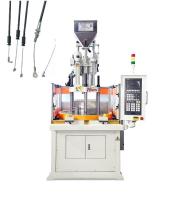 China 35 Ton Speed Clutch Cable Vertical Rotary Injection Molding Machine for sale