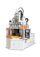China 85 Ton Mobile Phone Spare Parts Vertical Rotary Table Injection Molding Machine for sale