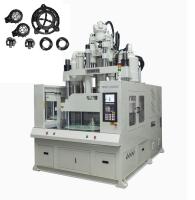 China Auto Parts Low Work Table Injection Molding Machine With Rotary Table 120 Ton for sale